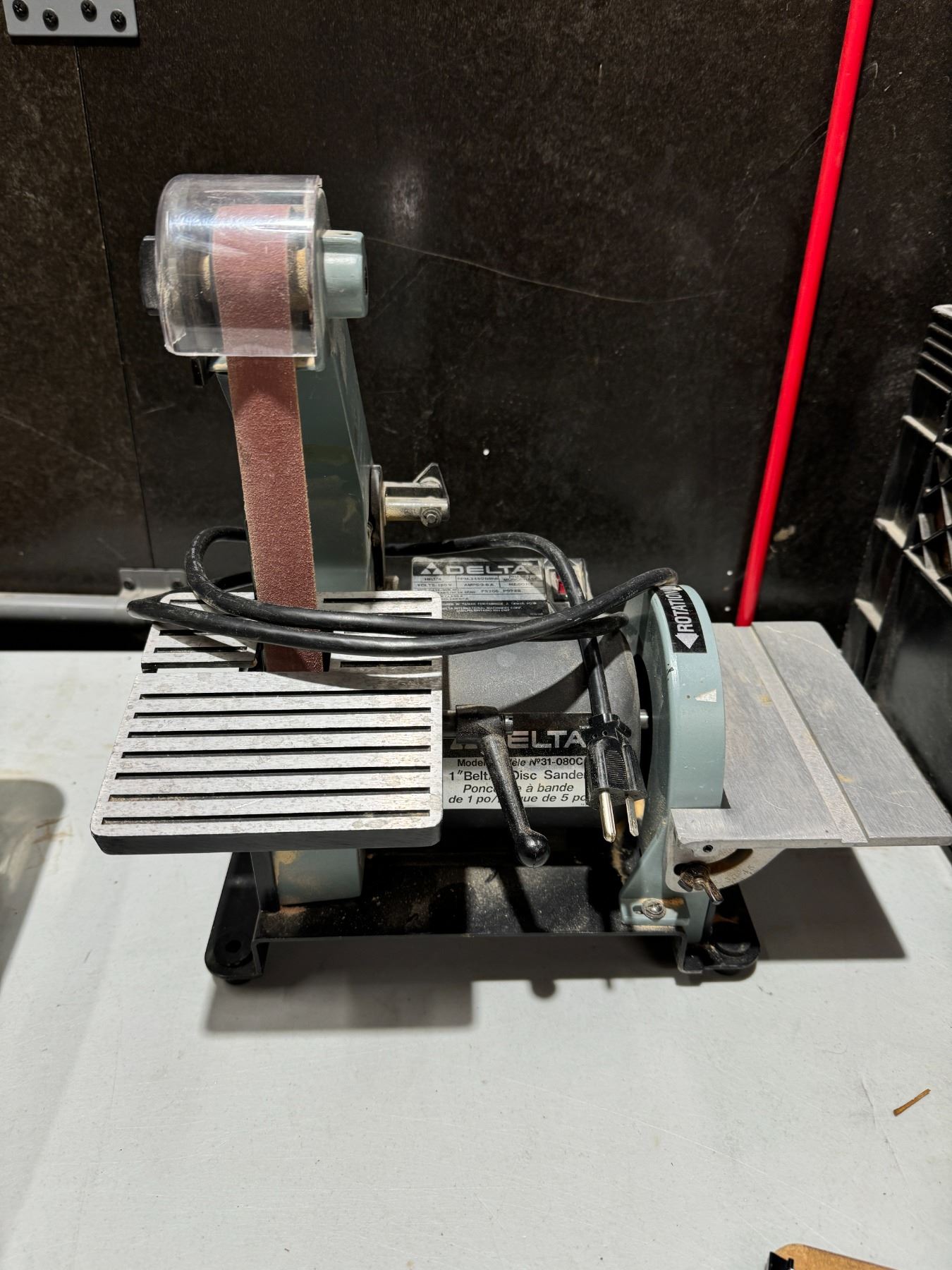 Delta 1 inch belt/5 inch disc Sander