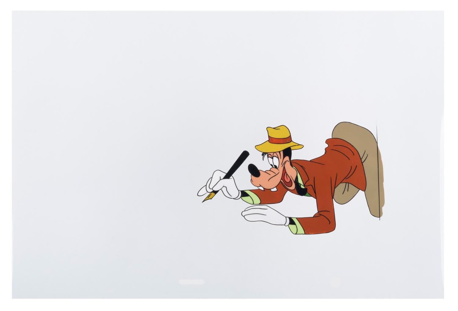 A Goofy Production Cel From “Disneyland” TV Series.