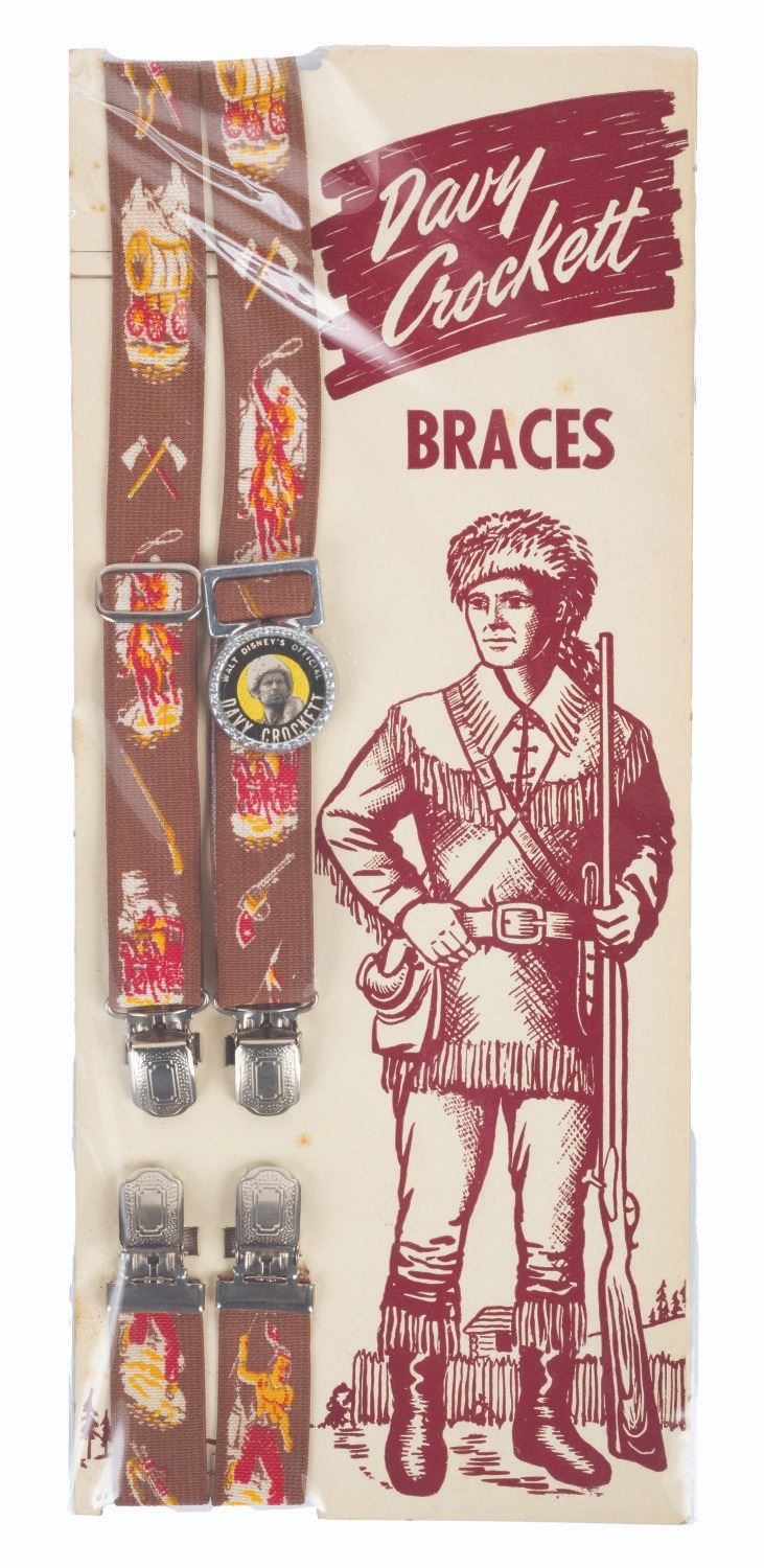 A Pair of Walt Disney's Official Davy Crockett Braces.