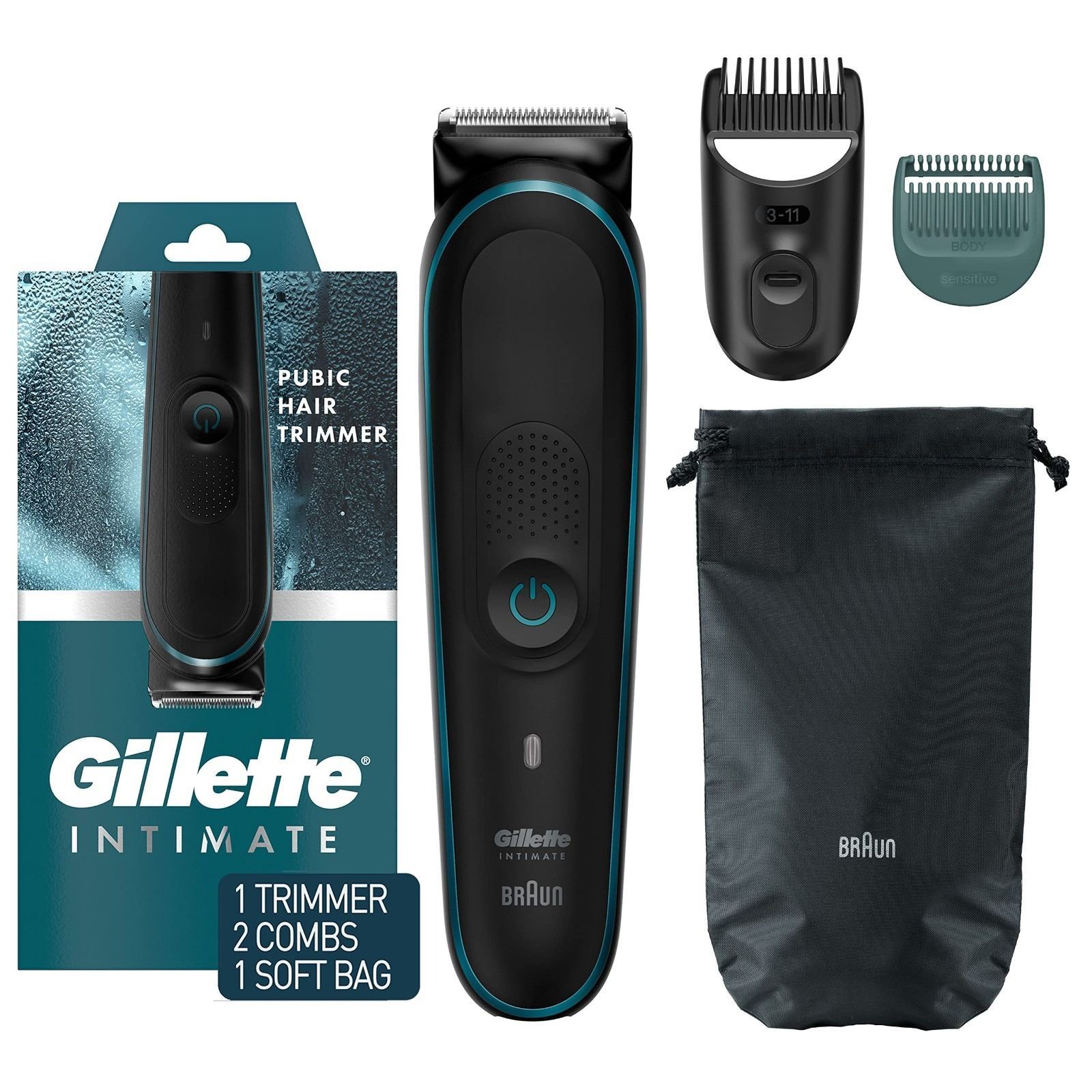 Gillette Intimate Pubic Hair Trimmer