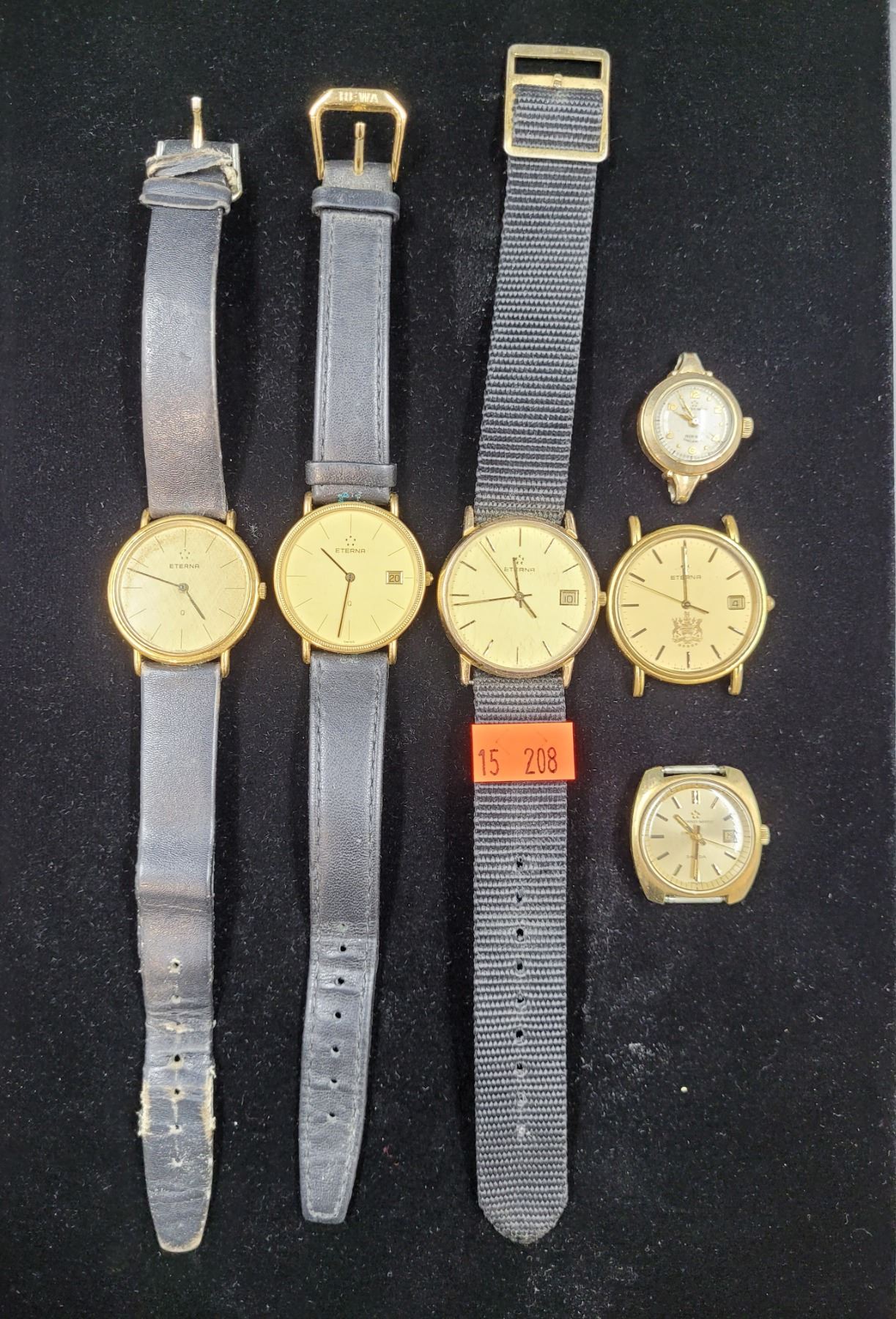 Mostly Leather Strap Eterna Watches