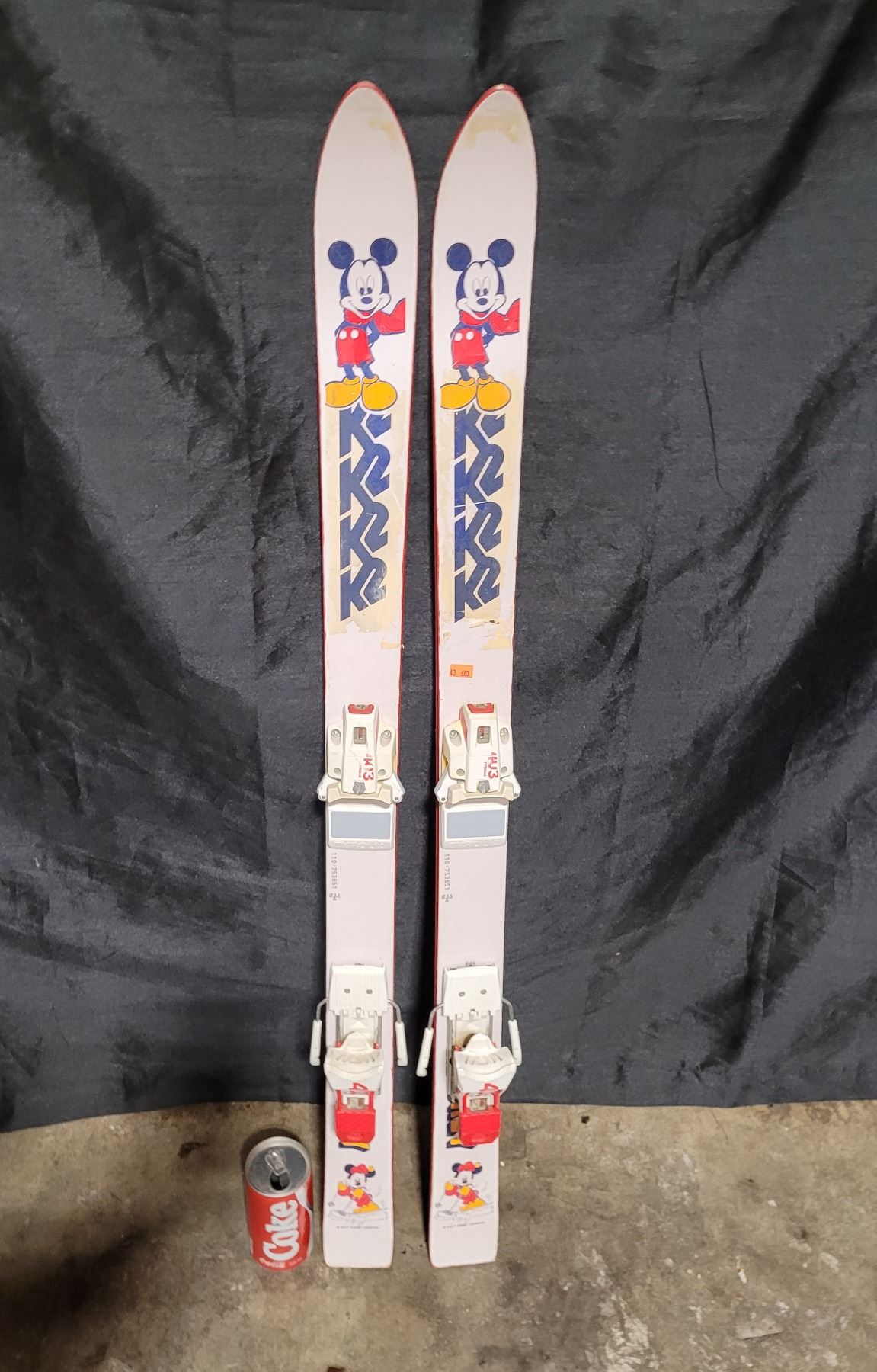 Vintage K2 Mickey Mouse Skis