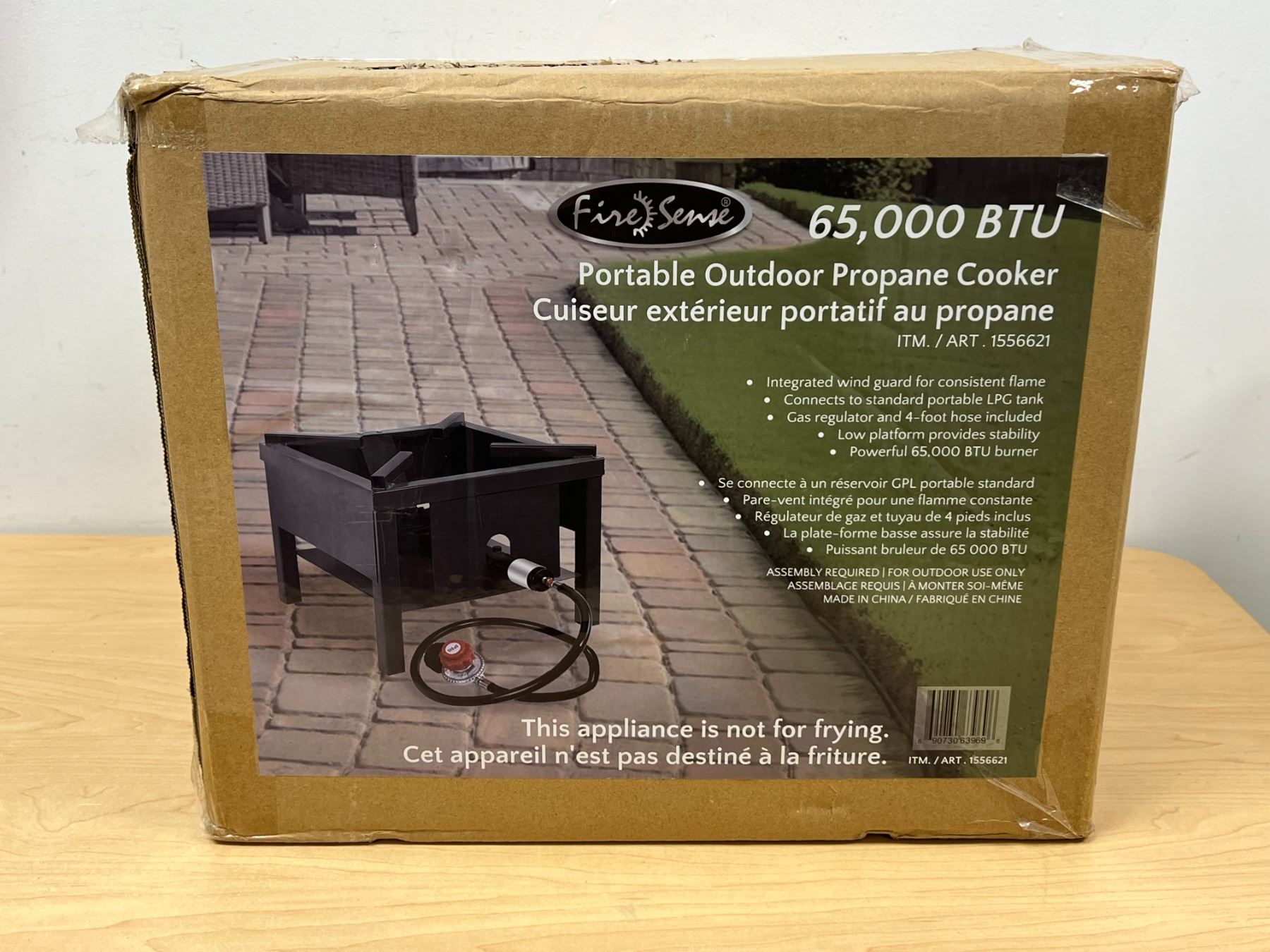 Fire Sense 65,000 BTU Portable Outdoor Propane Cooker - looks new, see ...