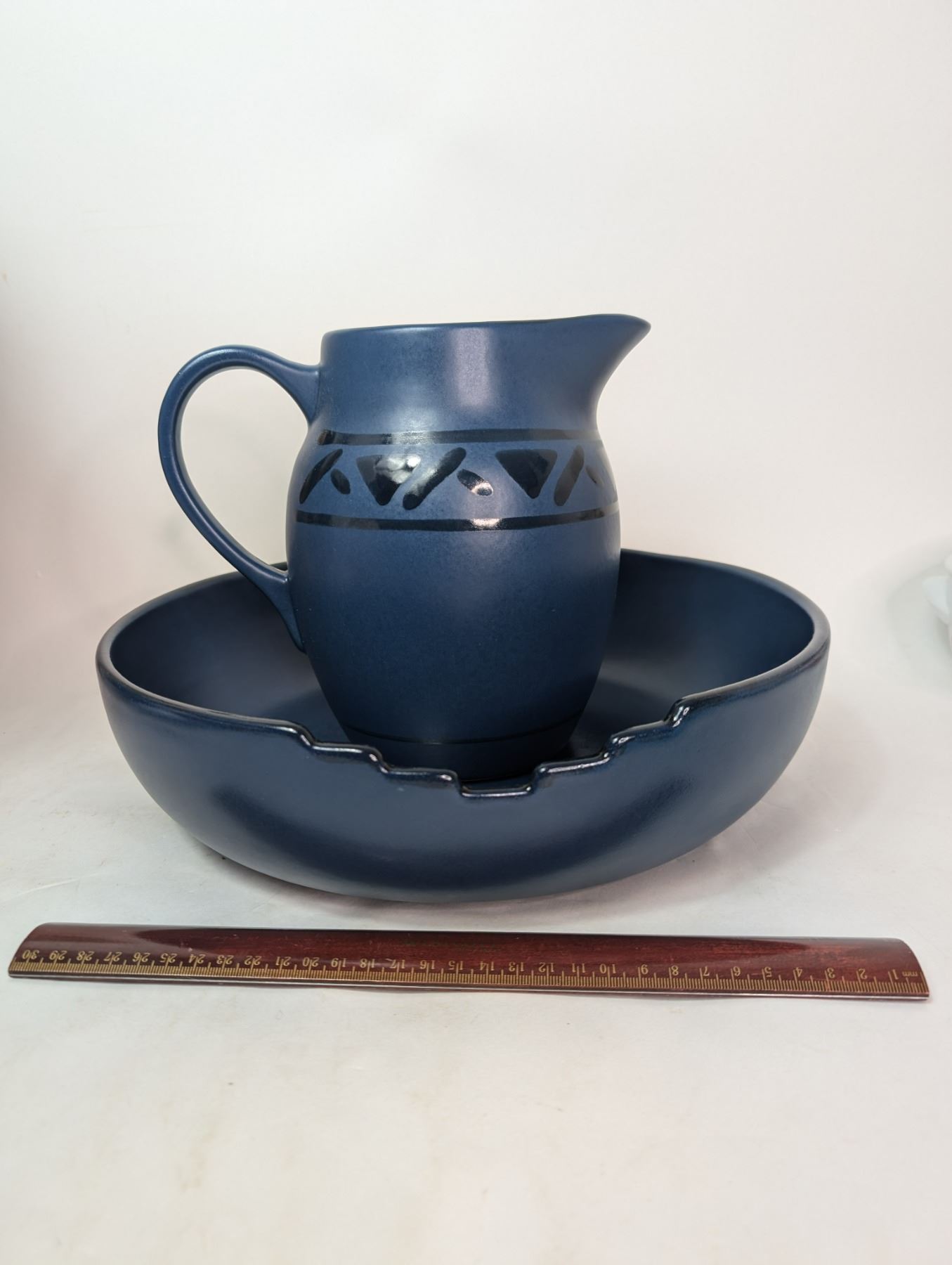 Treasure Craft Pitcher and Basin