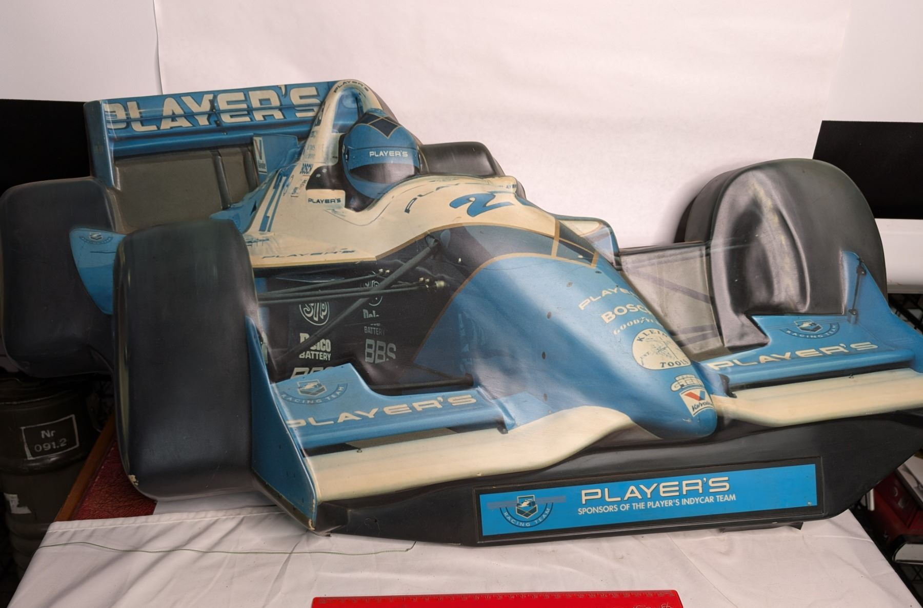 Large Players Tobacco Formula 1 Race Car Light up Advertising