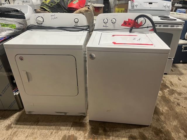 Washer and Dryer - propane dryer