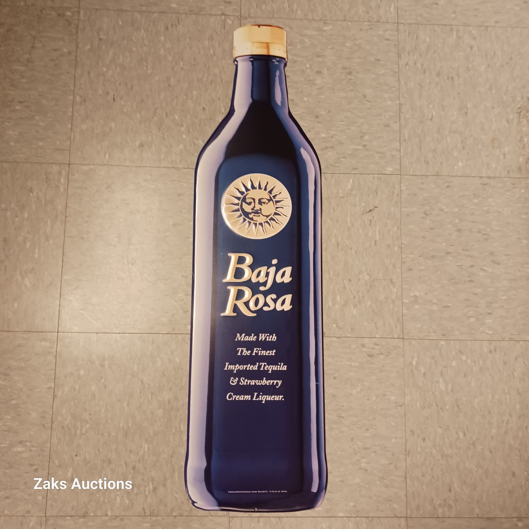 Thick Cardboard Baja Rosa Sign