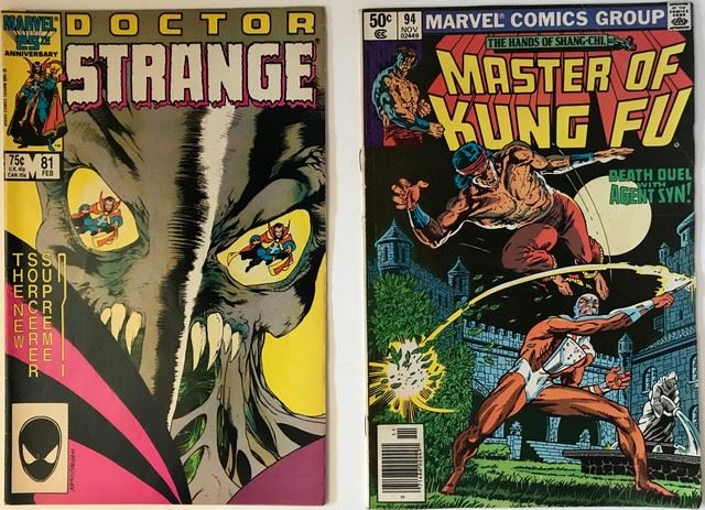 Doctor Strange 1980s-90's comic lot