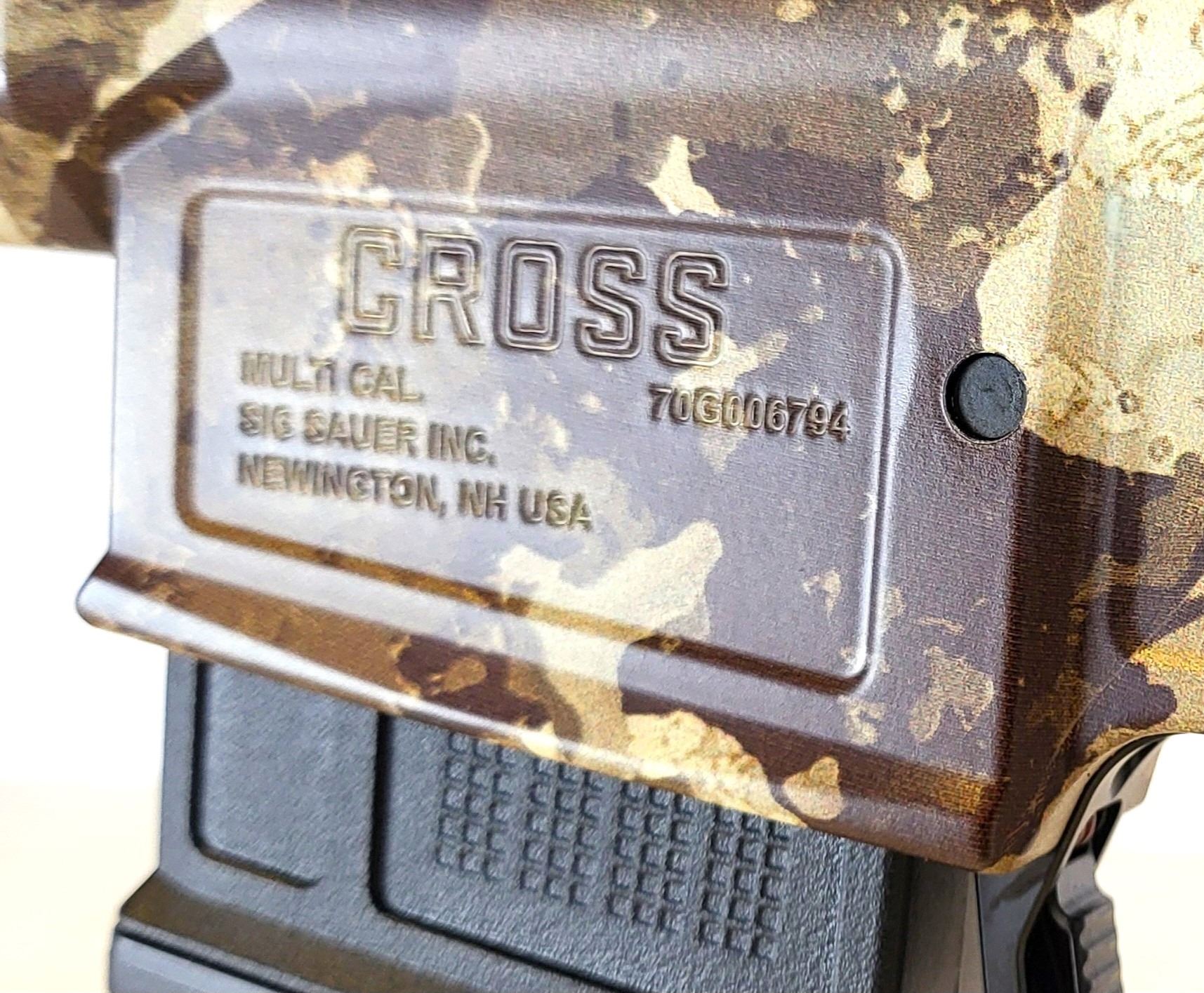 NEW Sig Sauer Cross Bolt-Action Rifle with SIERRA3BDX 4.5-14 x 50mm ...