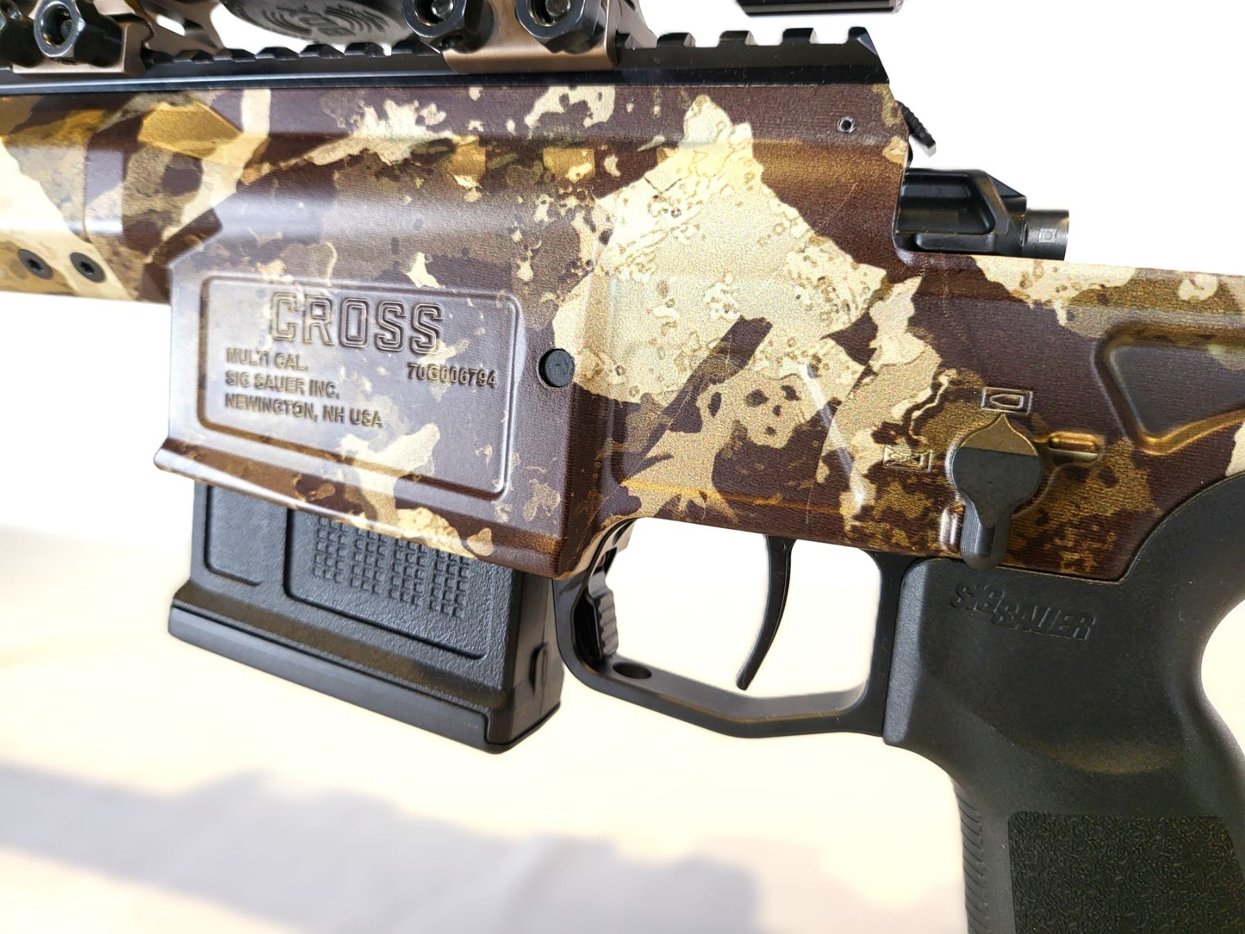 NEW Sig Sauer Cross Bolt-Action Rifle with SIERRA3BDX 4.5-14 x 50mm ...