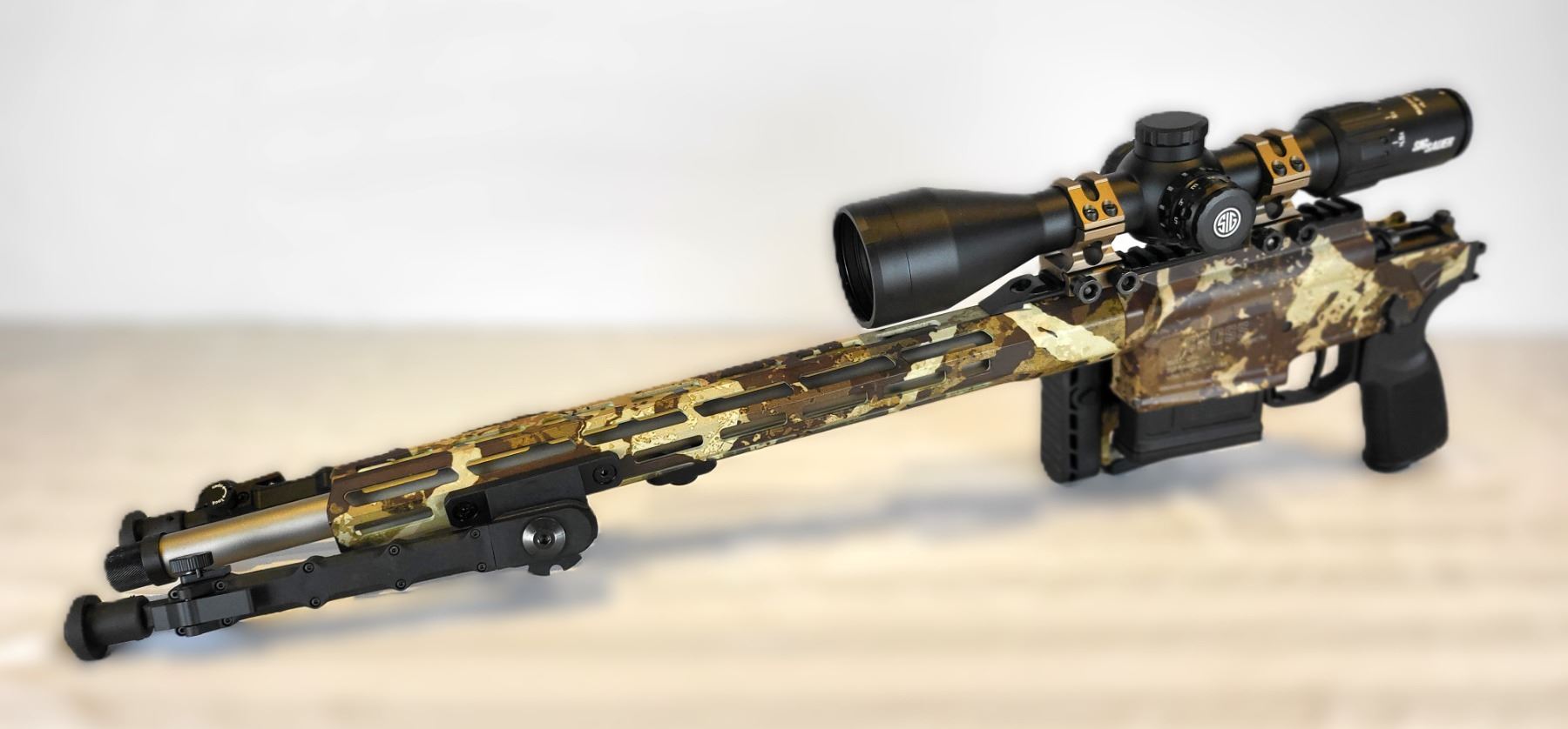 NEW Sig Sauer Cross Bolt-Action Rifle with SIERRA3BDX 4.5-14 x 50mm ...