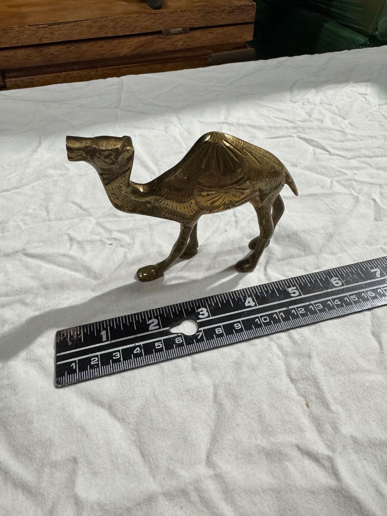 Brass camel