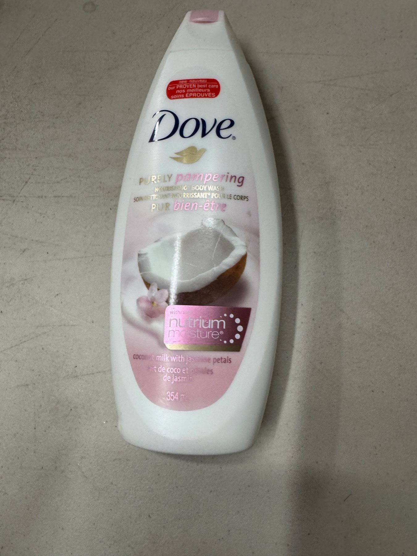 Dove body wash