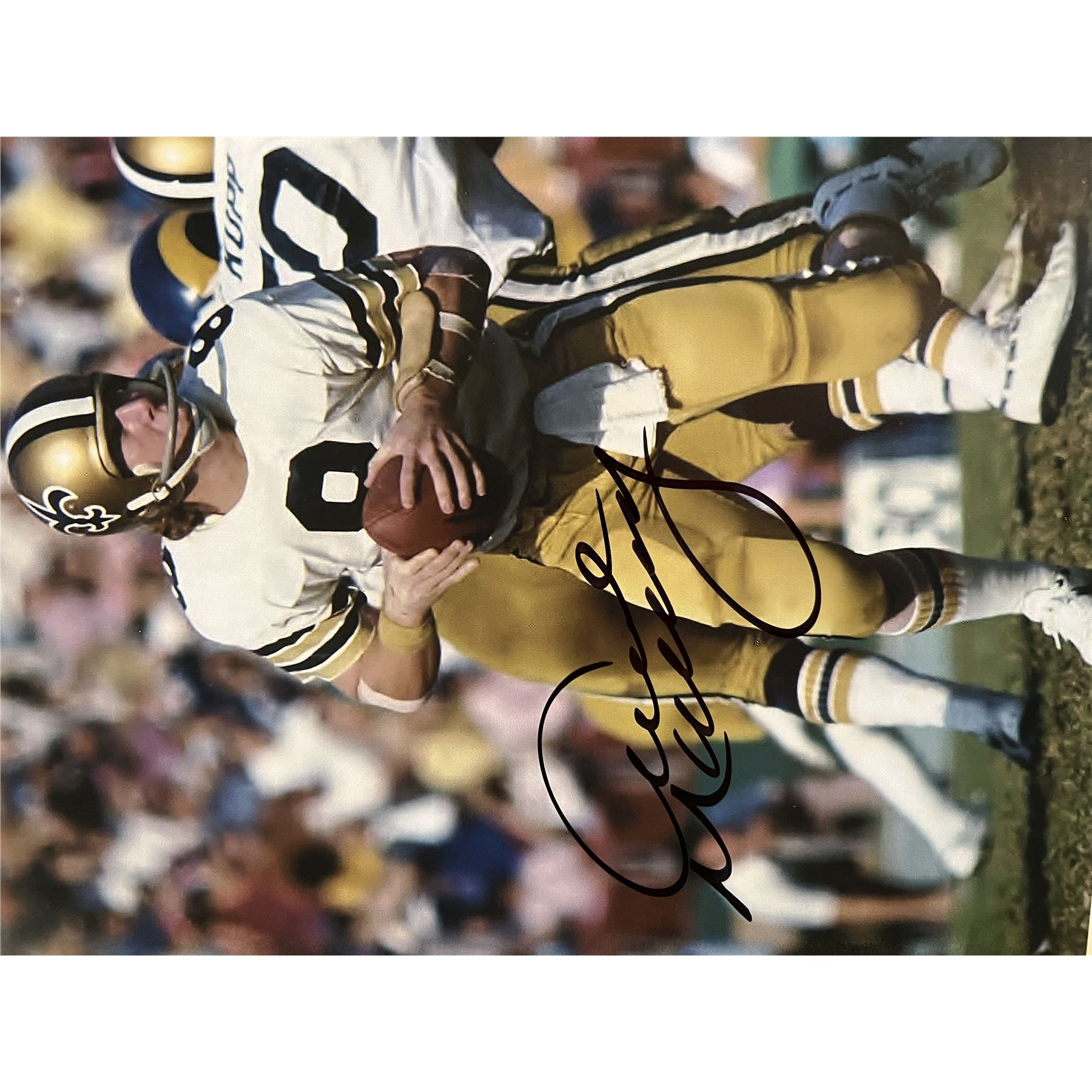 New Orleans Saints Quarterback Archie Manning signed photo. GFA ...