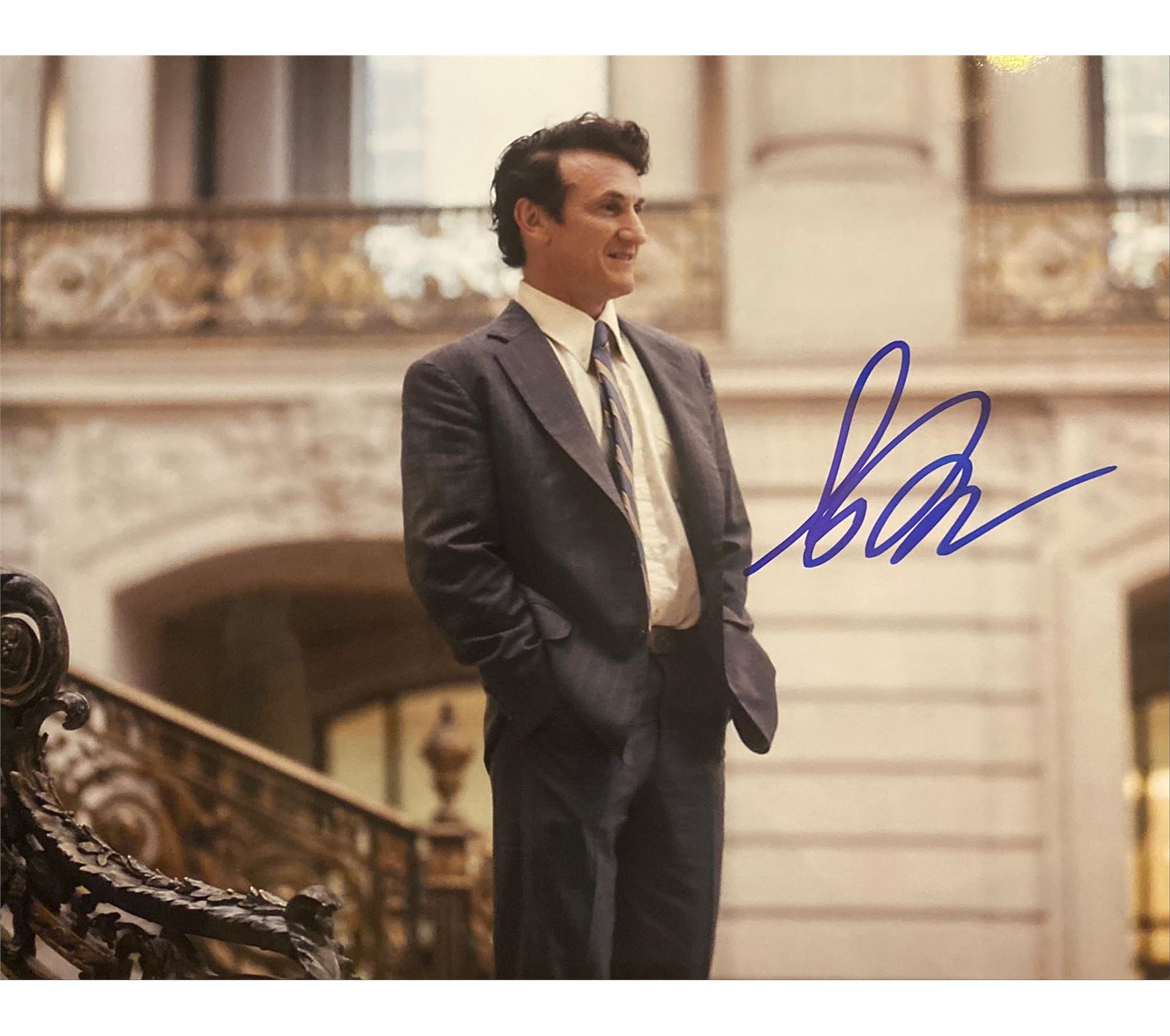 Milk Sean Penn Signed Movie Photo