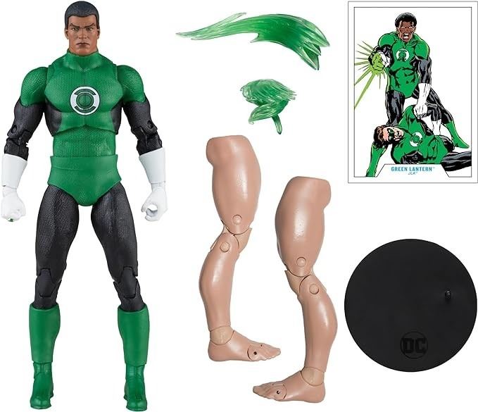 Mcfarlane Toys - Dc Multiverse Green Lantern Jla 7In Build-A Figure ...