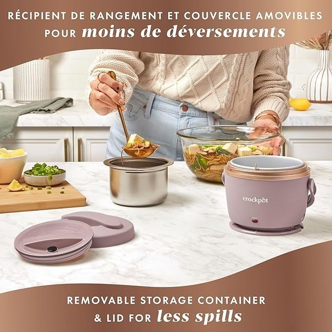 Crock-Pot Electric Lunch Box Portable Food Warmer For On-The-Go 20 ...