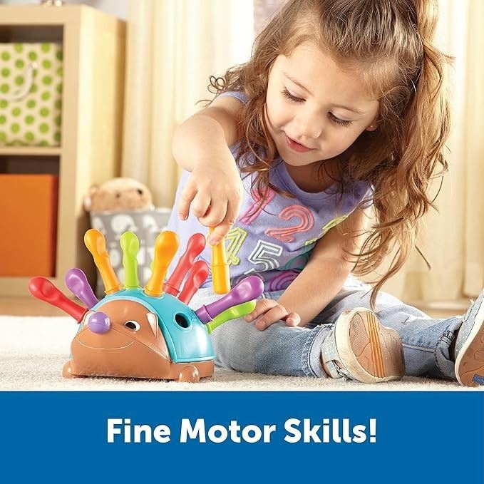 Learning Resources Spike The Fine Motor Hedgehog Fine Motor And Sensory ...