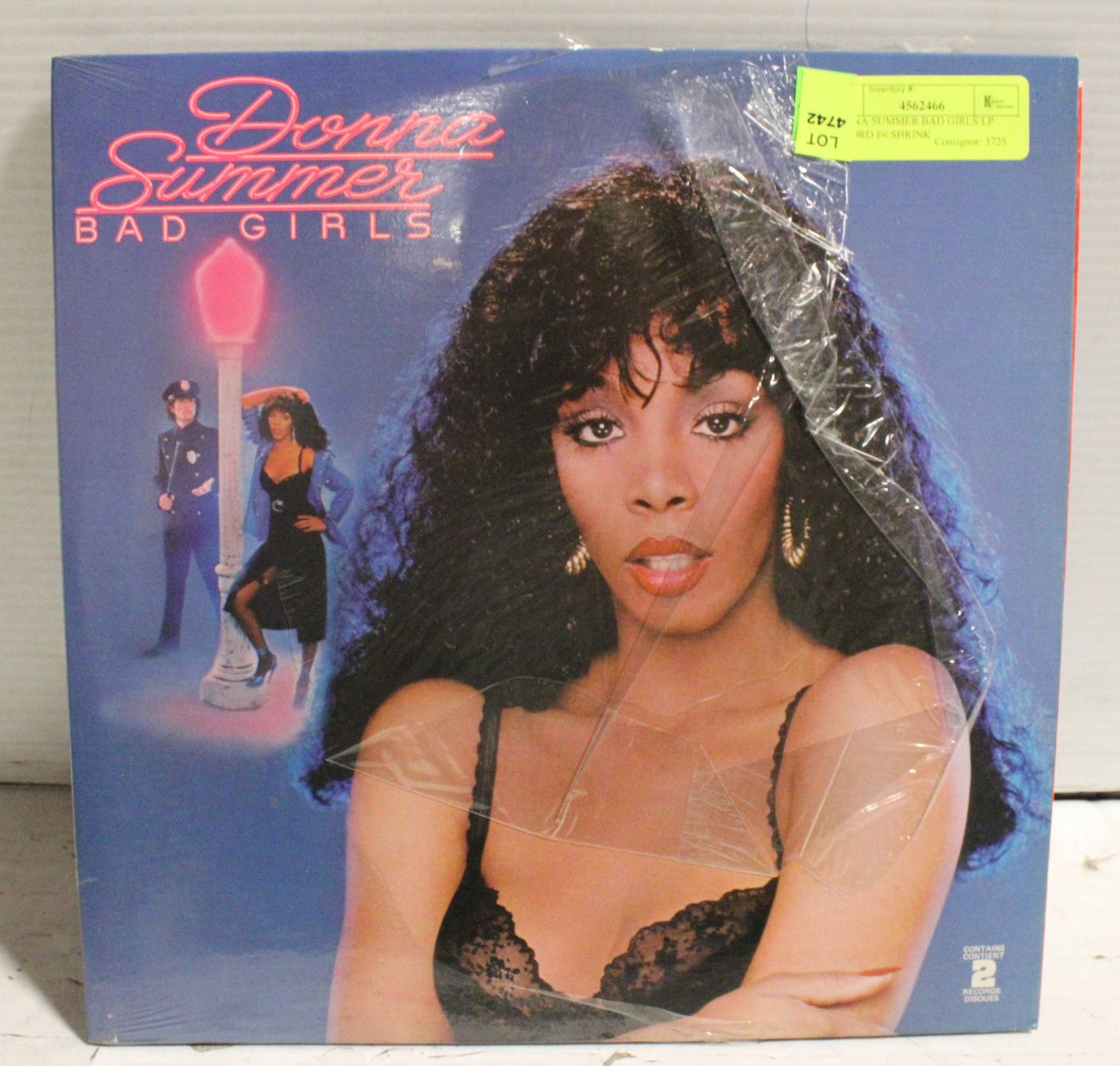 DONNA SUMMER BAD GIRLS LP RECORD IN SHRINK