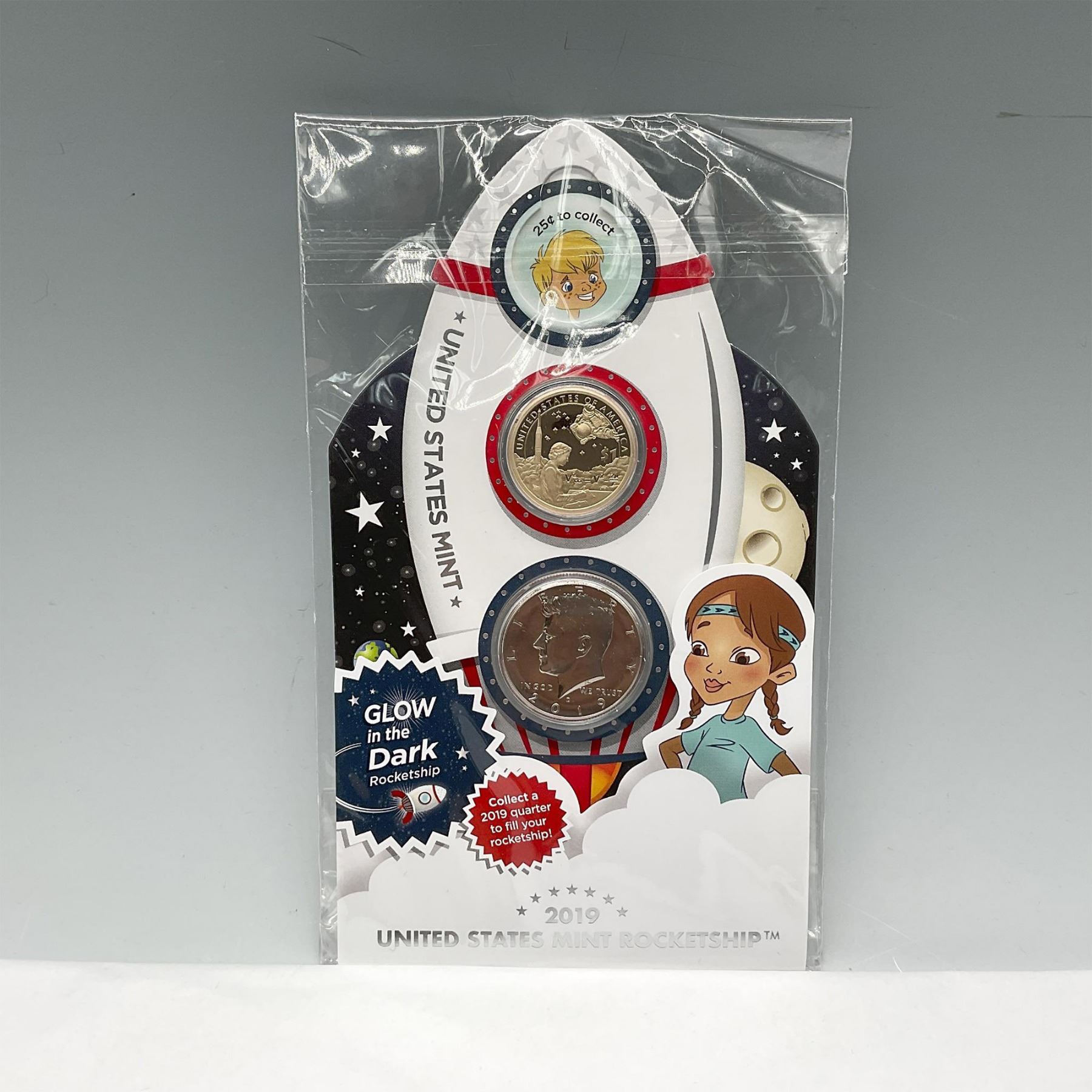 US Mint 2019 Rocketship Collector's Set