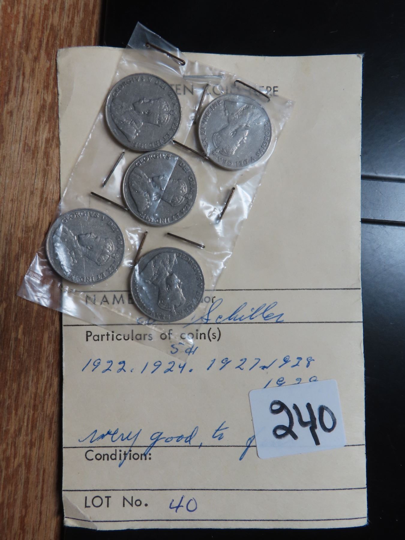 1922, 1924, 1927-29 canadian five cent coins - Schmalz Auctions