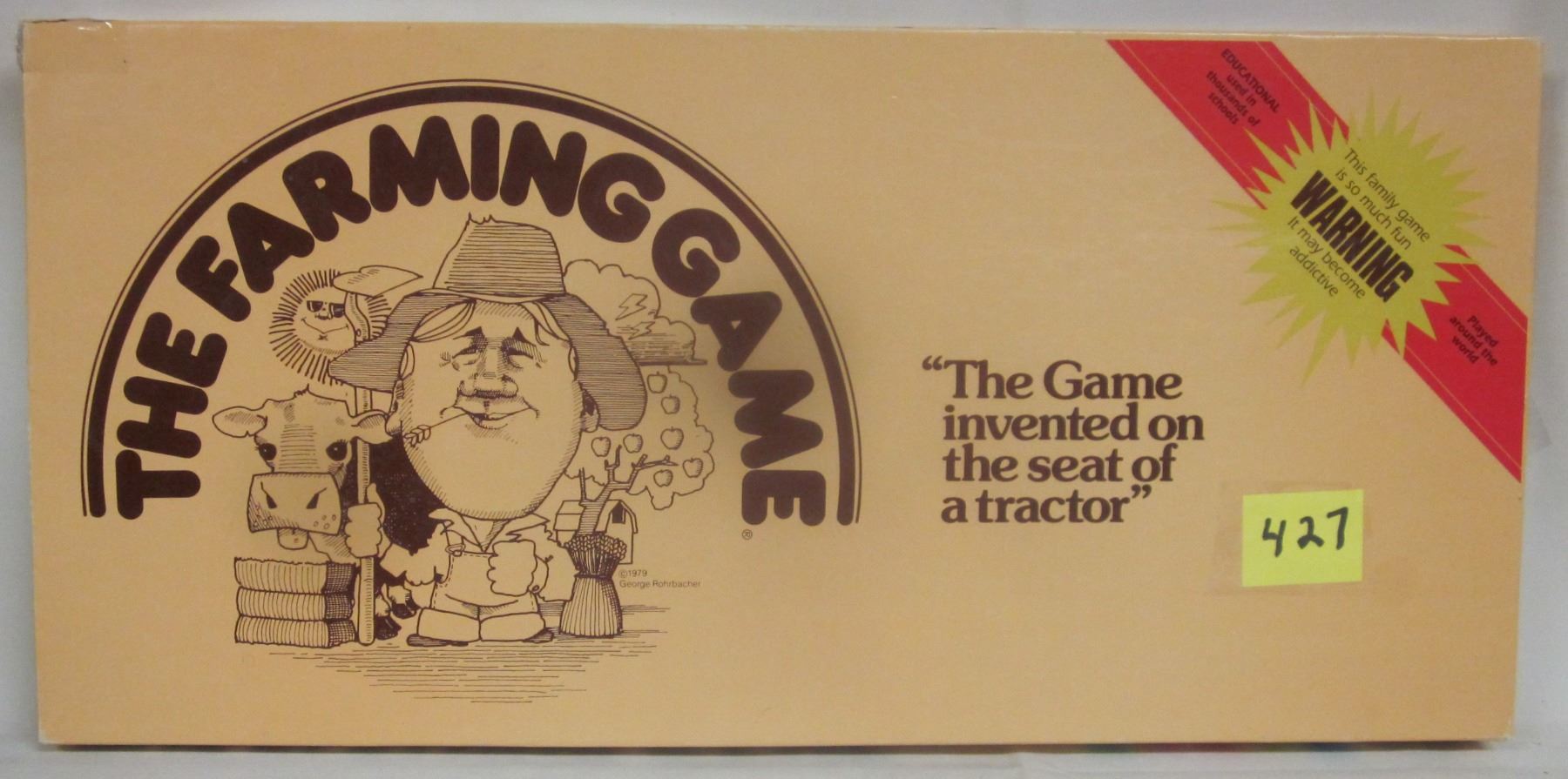 1979 George Rohorbacher - The Farming Board Game - Schmalz Auctions