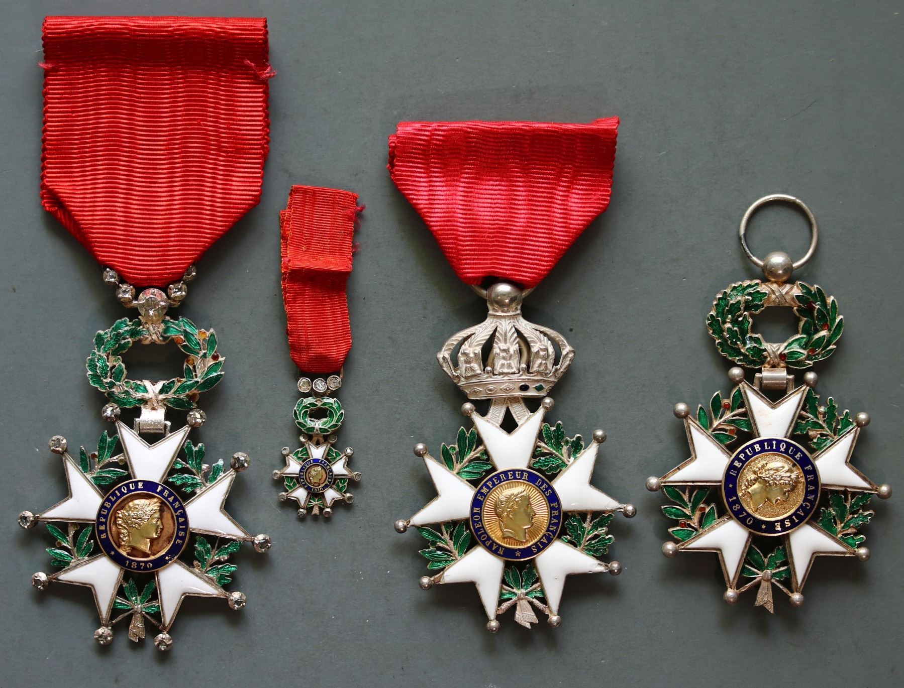 Militaria Medals; French General Military Service - France, III ...