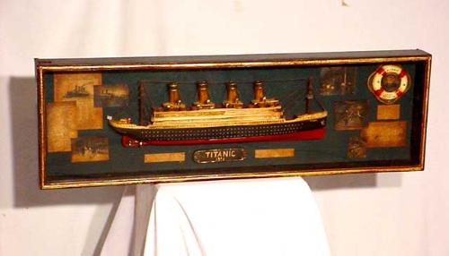 Titanic 1912 Shadow Box