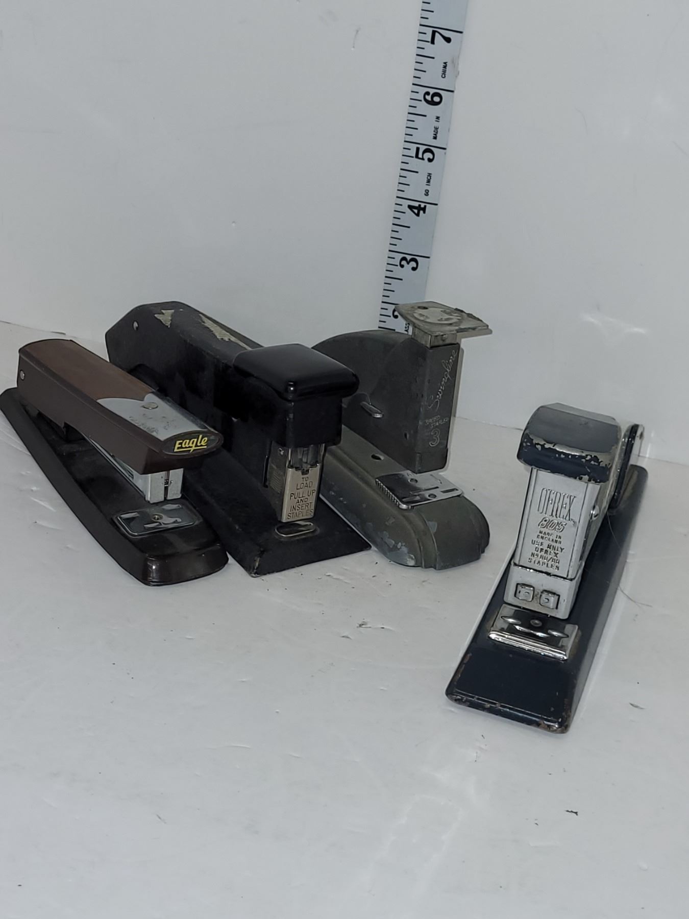 Lot of Vintage Staplers