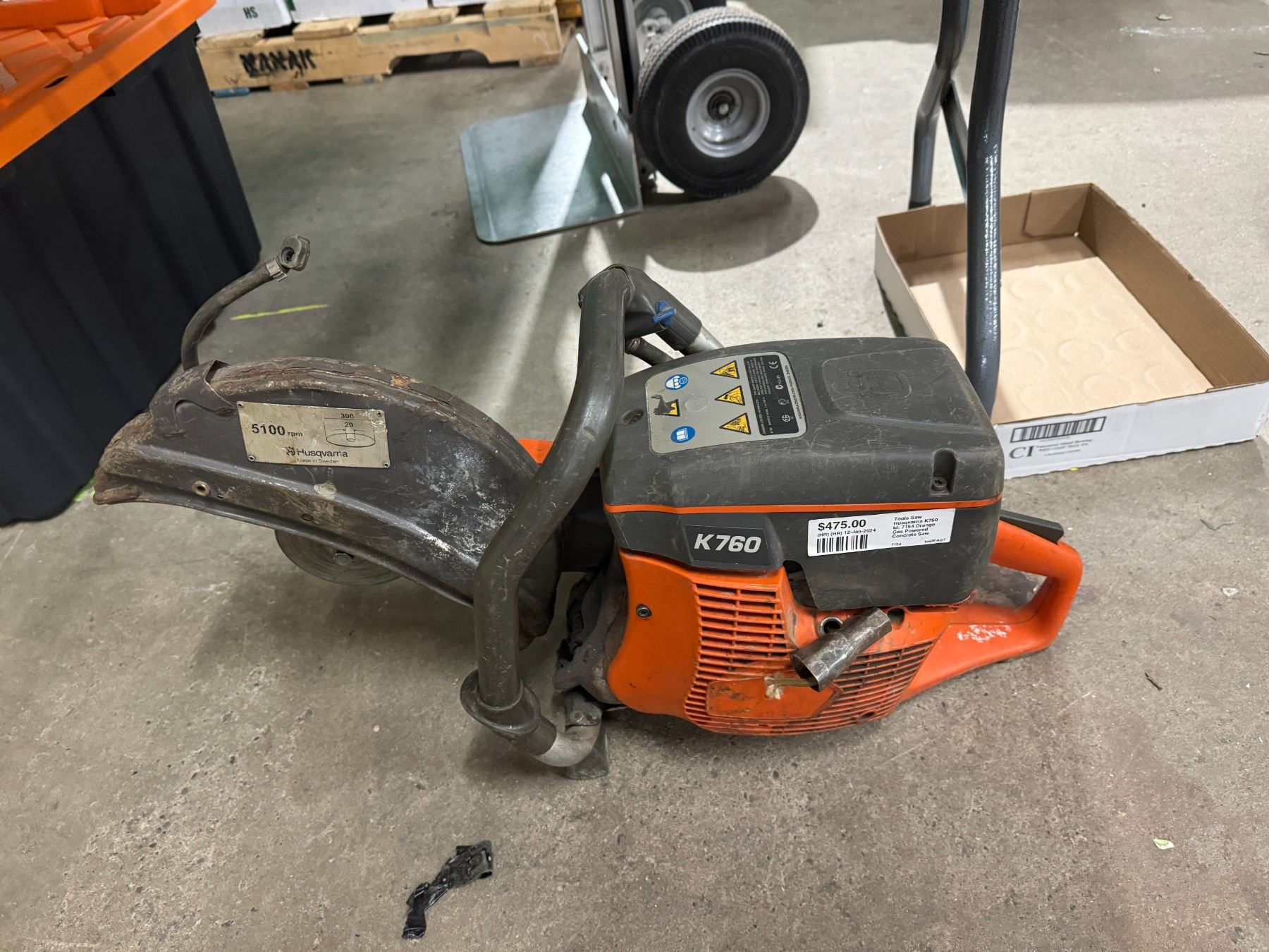 Husqvarna K760 saw