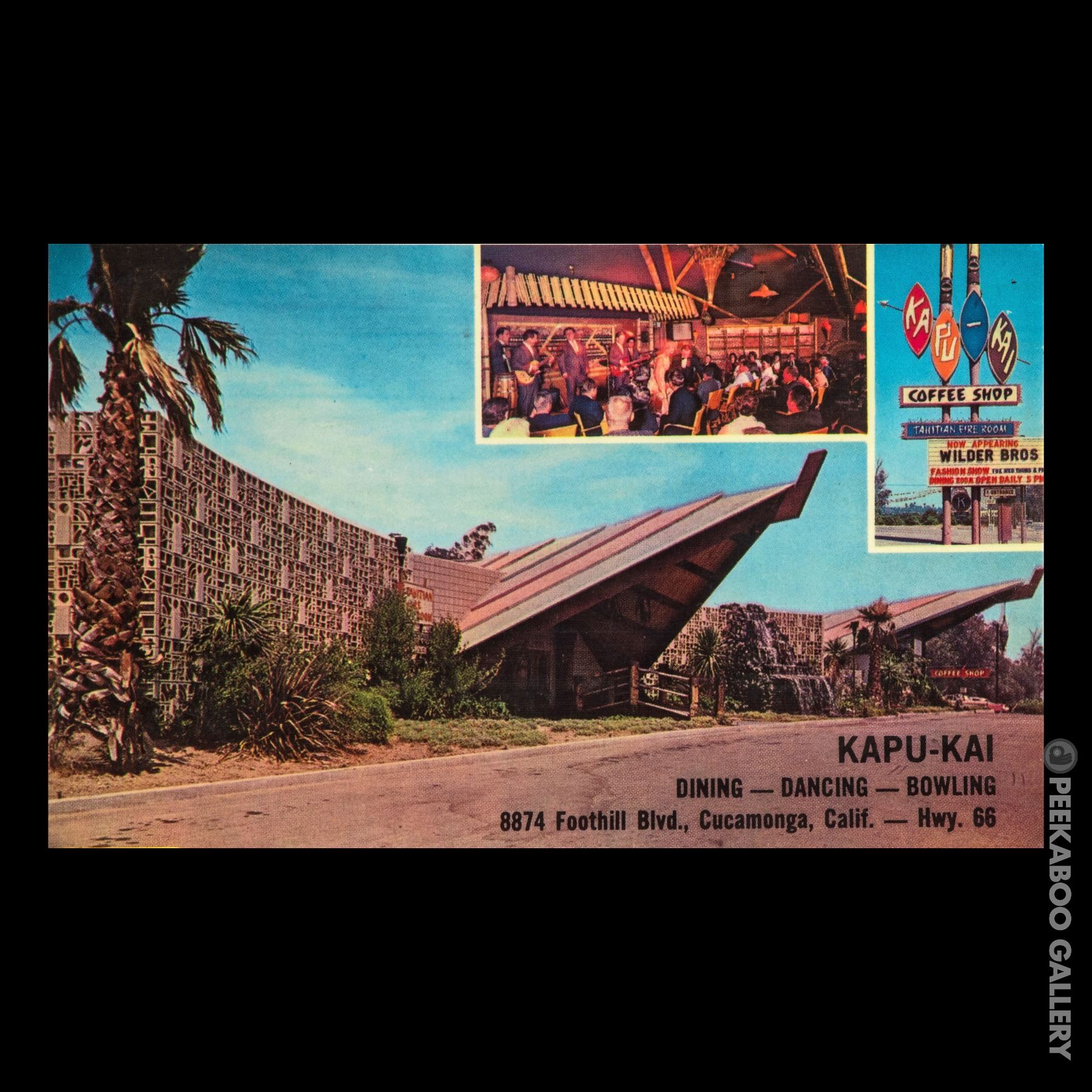 OVERSIZED "KAPU-KAI" MOUNTED DISPLAY SIGN.