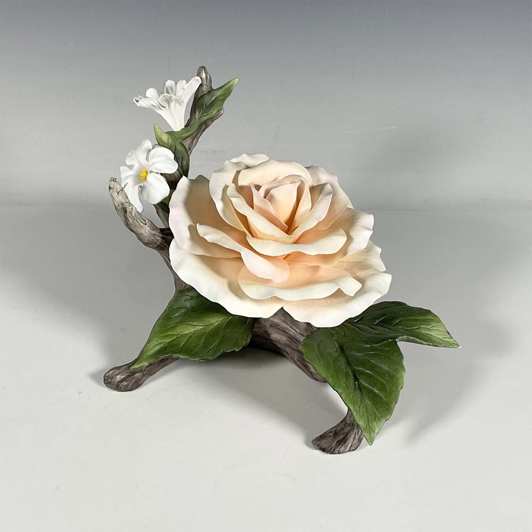 Boehm Porcelain Figurine, French Lace Rose, Original F296