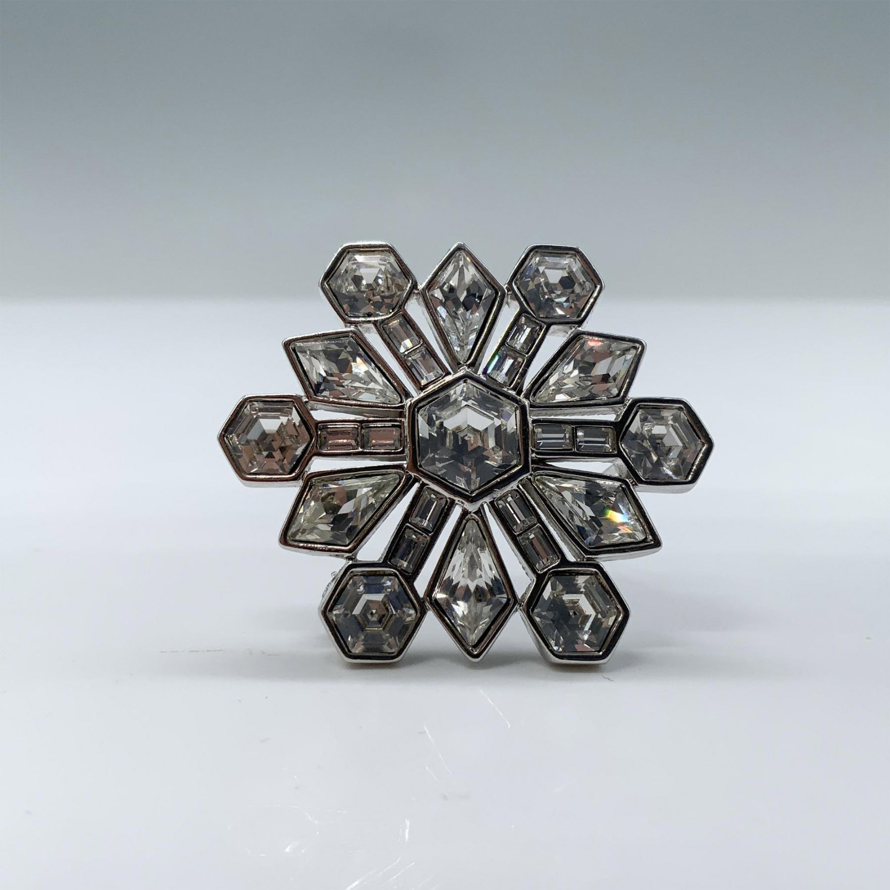 Swarovski Crystal Jewelry, Snowflake Pin