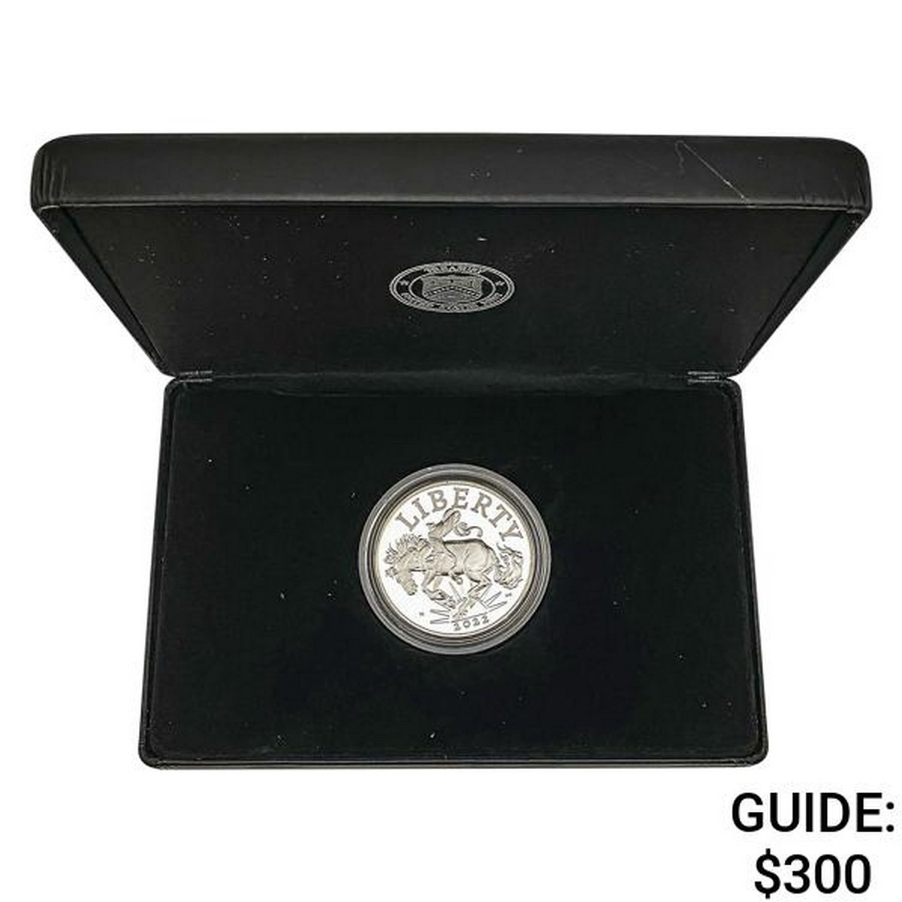2022 1oz Silver American Liberty Medal