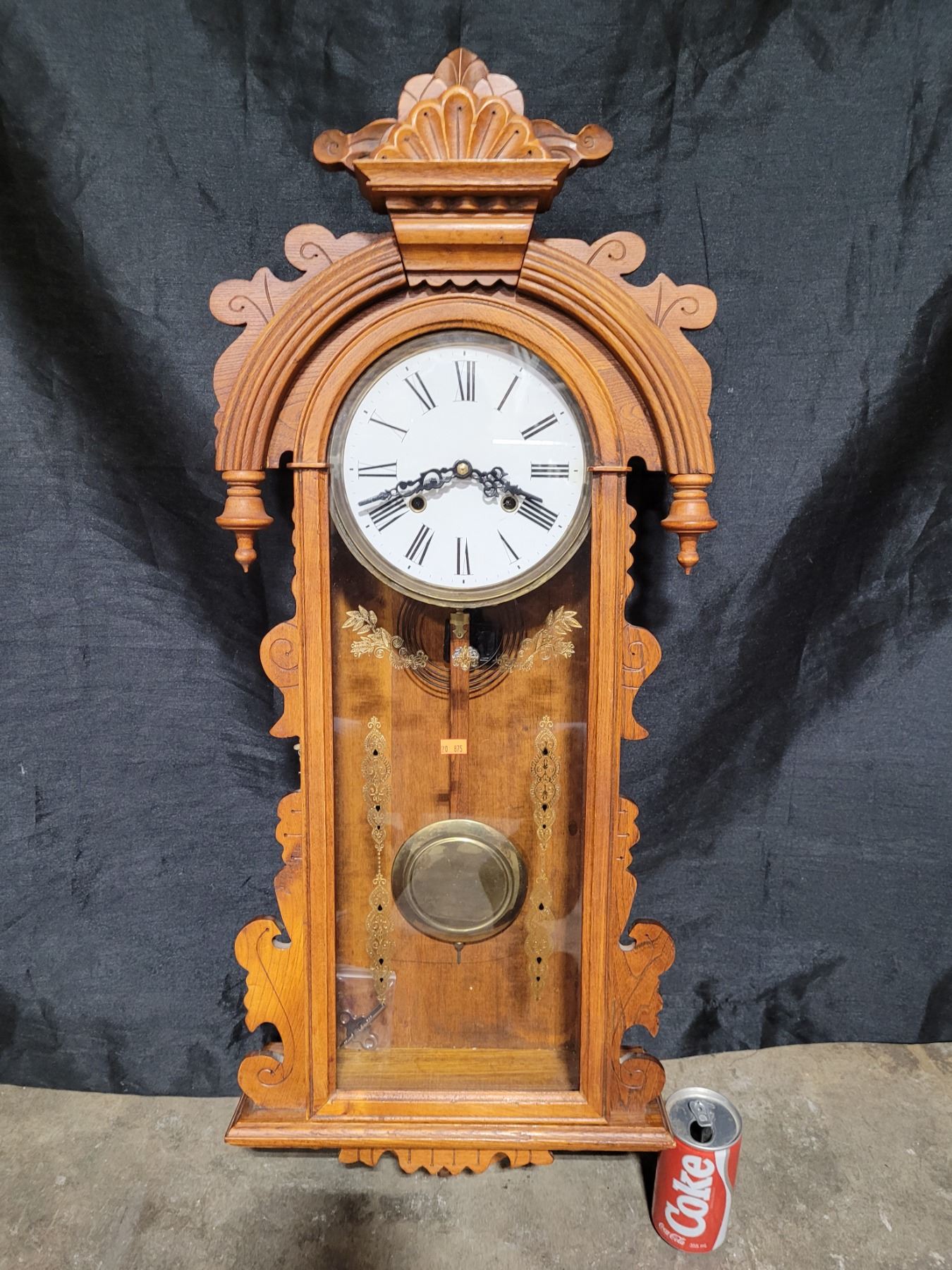 Vintage Hanging Pendulum Wall Clock