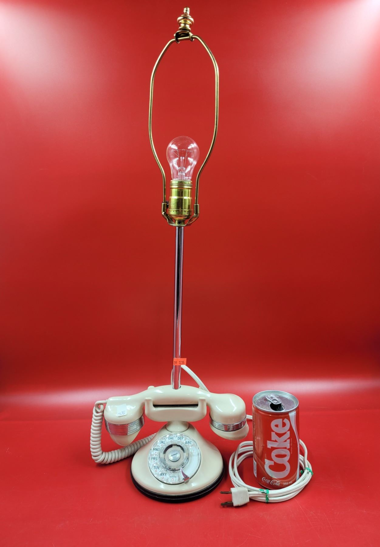 Vintage Western Electric Rotary Phone Lamp