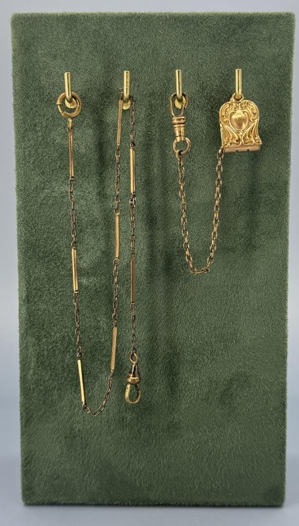 Antique Pocket Watch Fob Chains