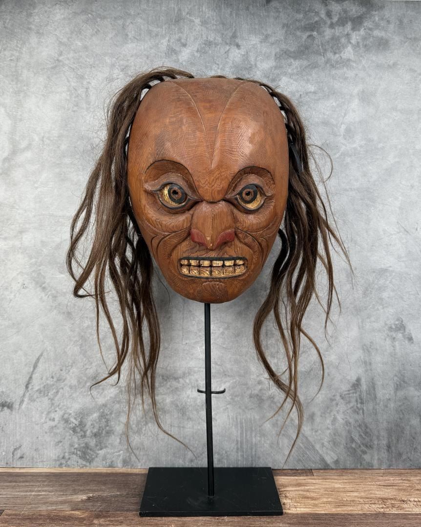 Northwest Coast Indian Makah Wood Mask