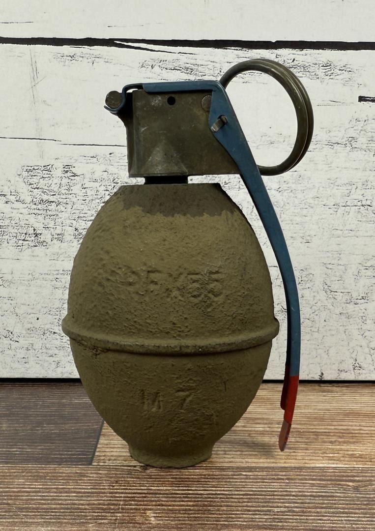 Inert Vietnam War Lemon Practice Grenade
