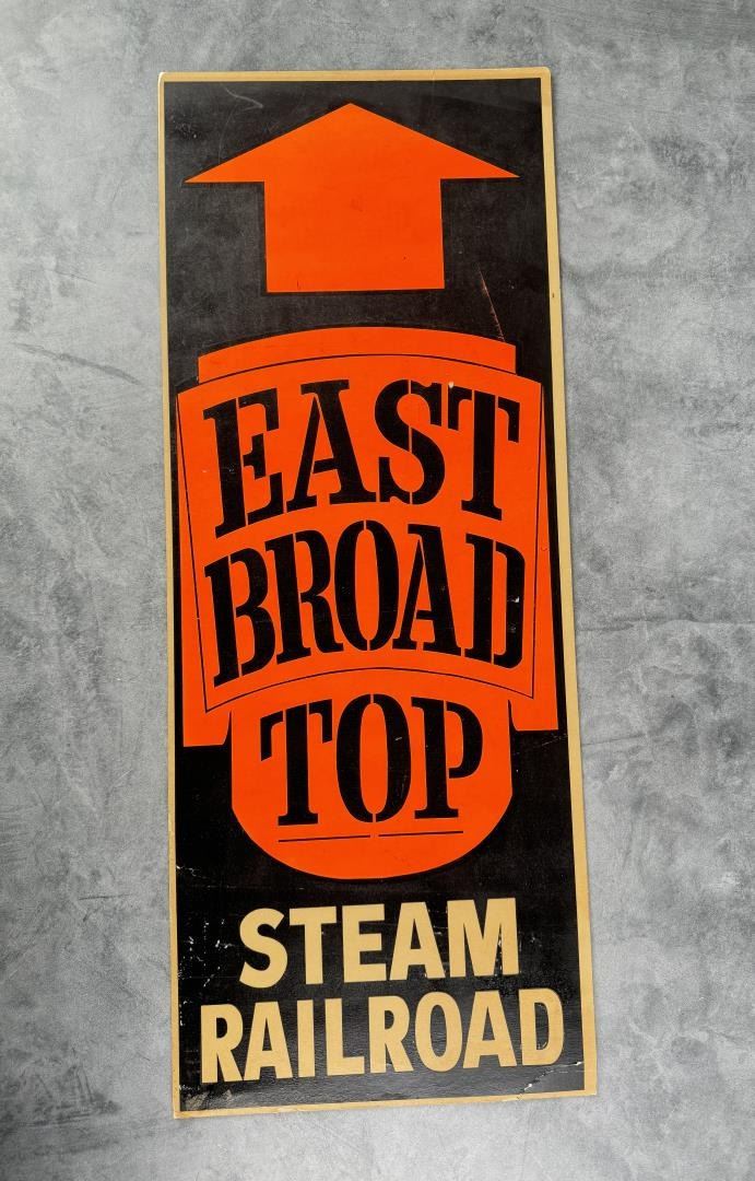 East Broad Top Steam Railroad Sign