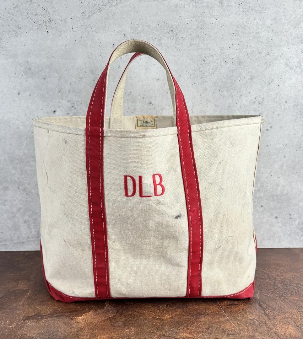 Vintage LL Bean Beach Boat & Tote Bag