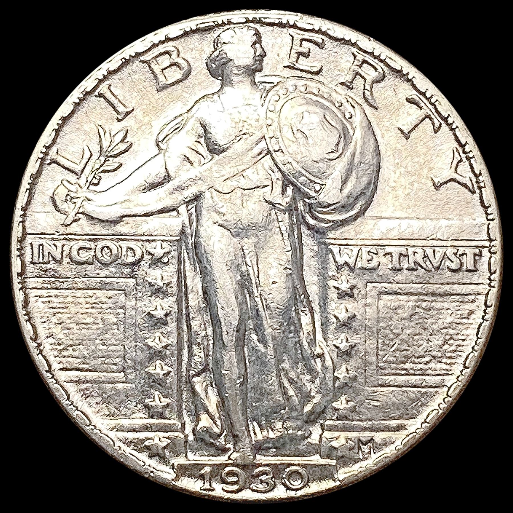 1930 Standing Liberty Quarter CHOICE AU