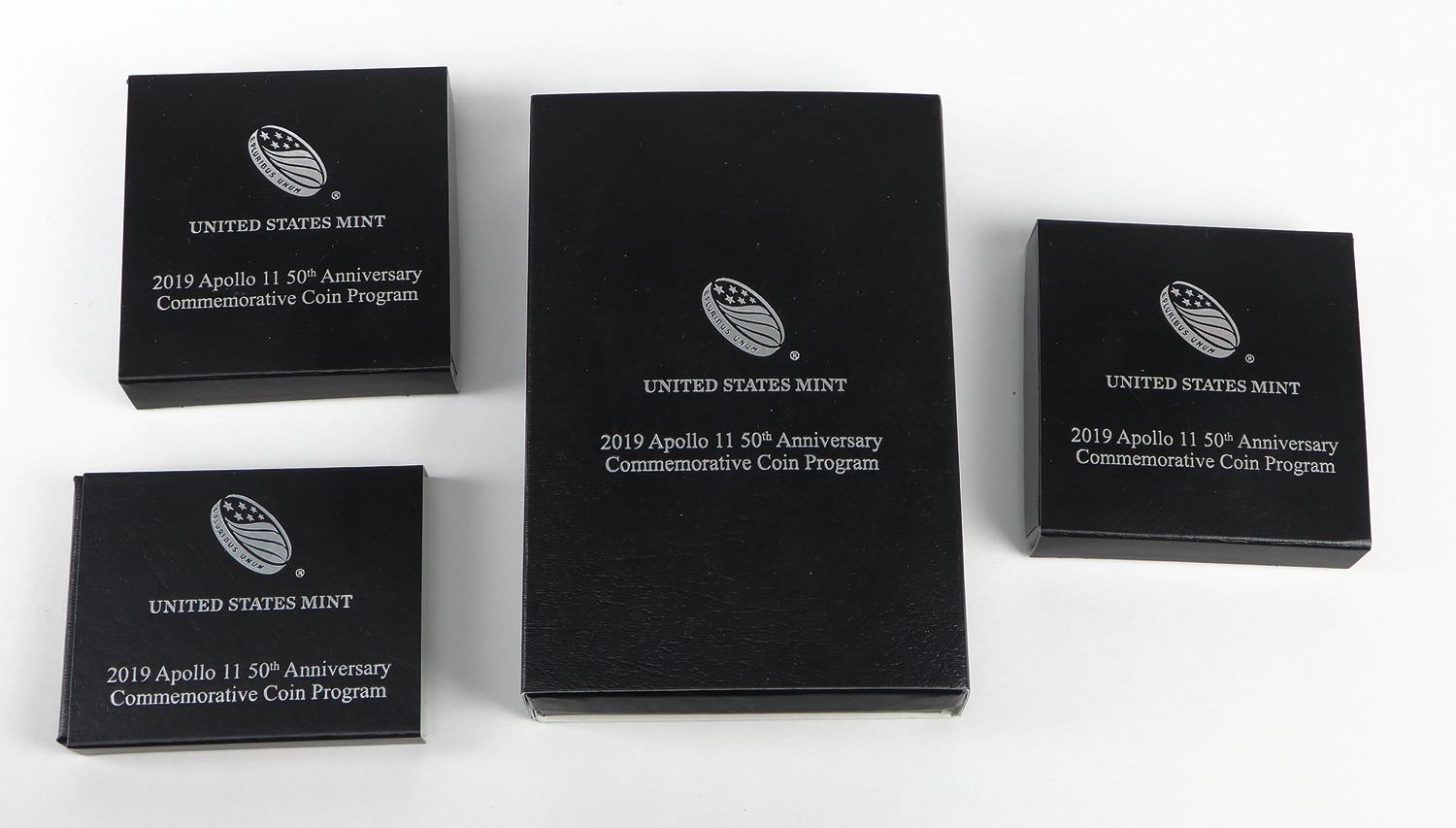 Group of Four Mint Apollo 11 50th Anniversary Commemorative Program ...