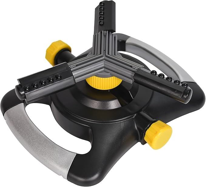 2 Greenmount 3-Arm Water Sprinklers for Lawn/Gardens - Brand New!