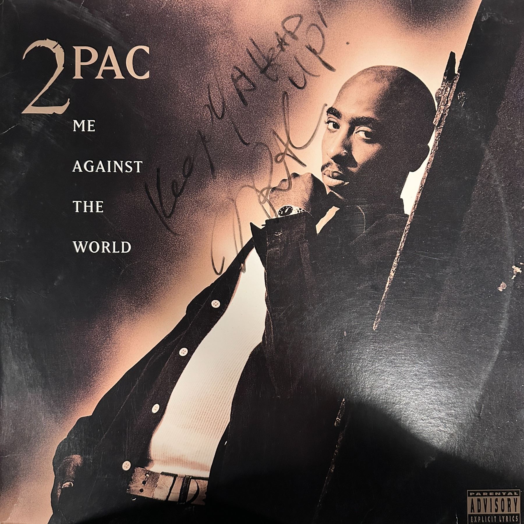 TUPAC Autographed Album