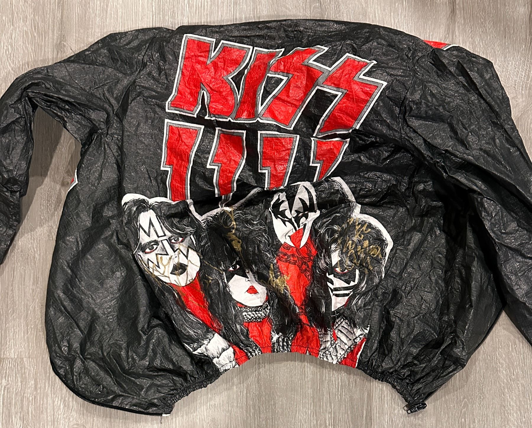 Kiss Autographed Vintage 1970's Jacket