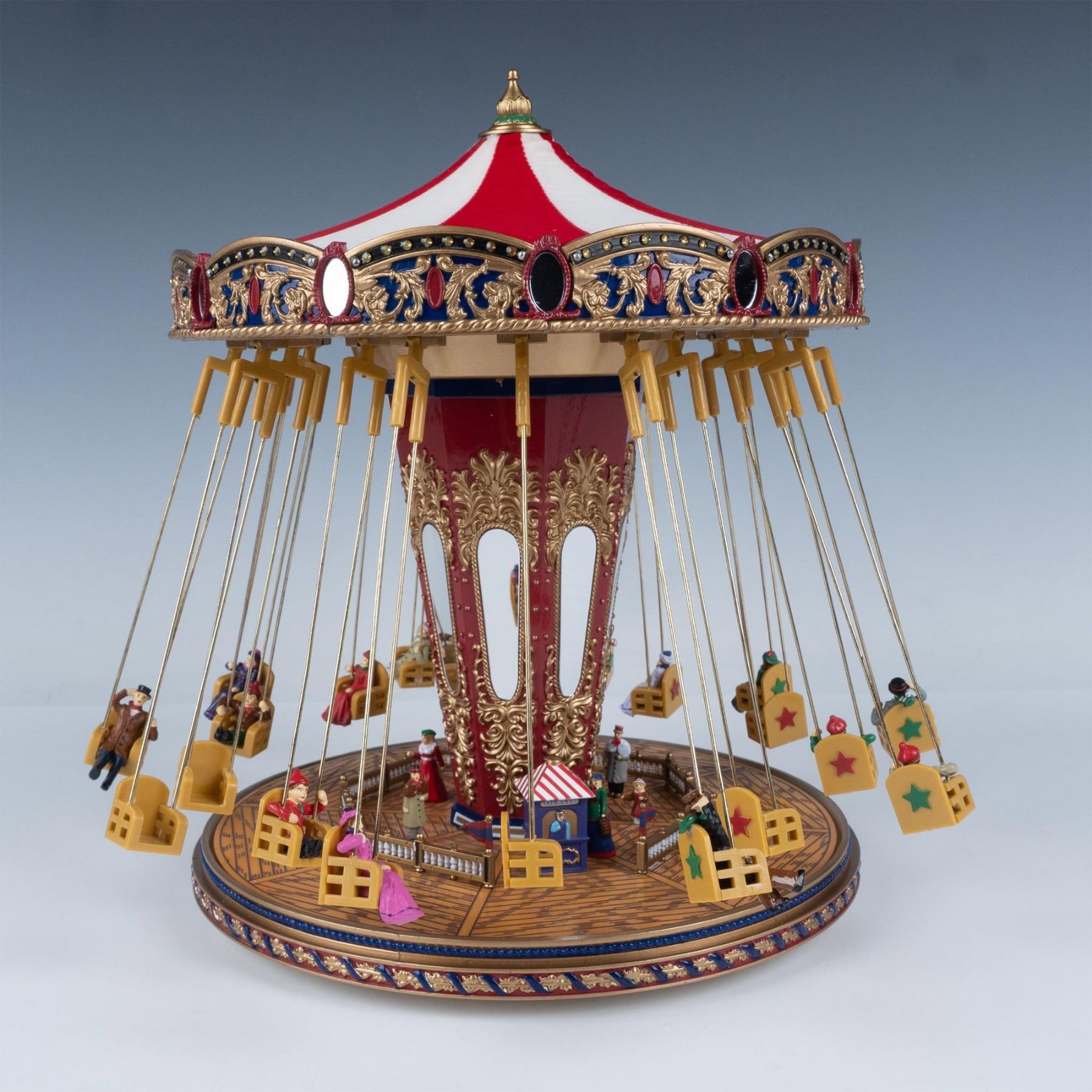 Gold Label World's Fair Swing Animated Musical Carousel