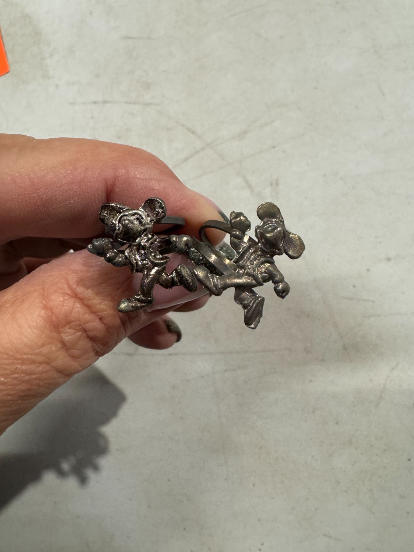 Mickey, Mickey Mouse collectible ring rings