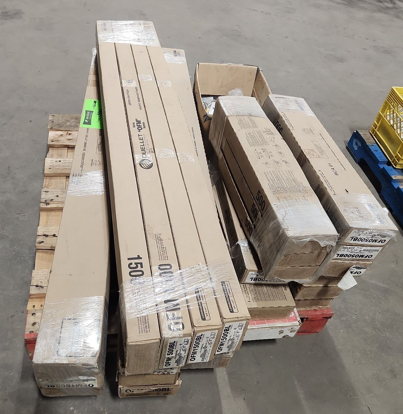 Pallet of Baseboard Heaters