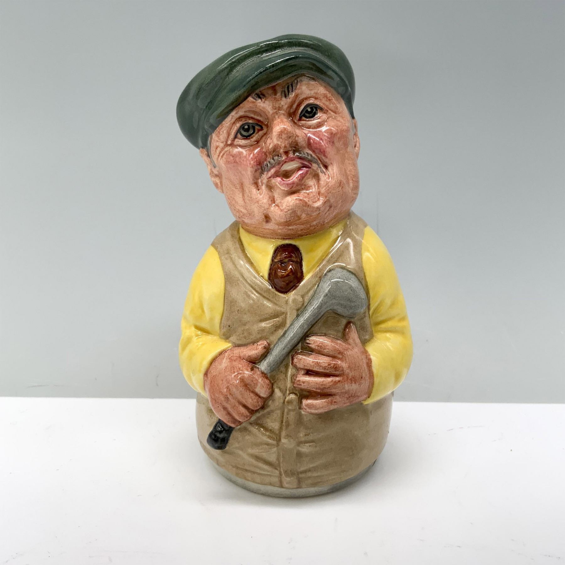 Major Green the Golfer D6740 - Royal Doulton Toby Jug